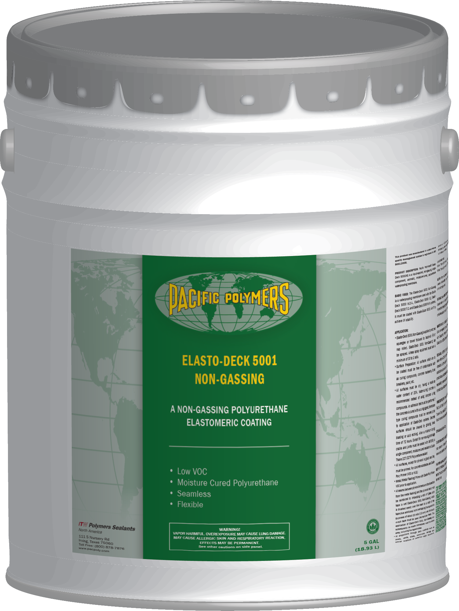 Elasto-Deck 5001 Non-Gassing | Pacific Polymers