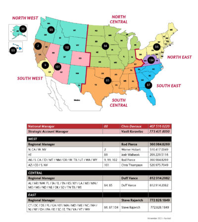 Find Your Rep | Pacific Polymers